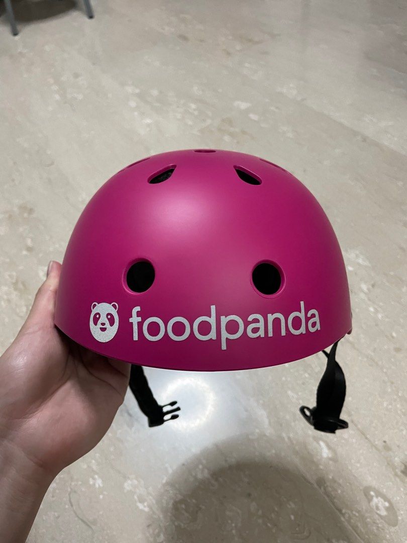 BRAND NEW Foodpanda Helmet Cyclist Helmet, Sports Equipment, Bicycles ...