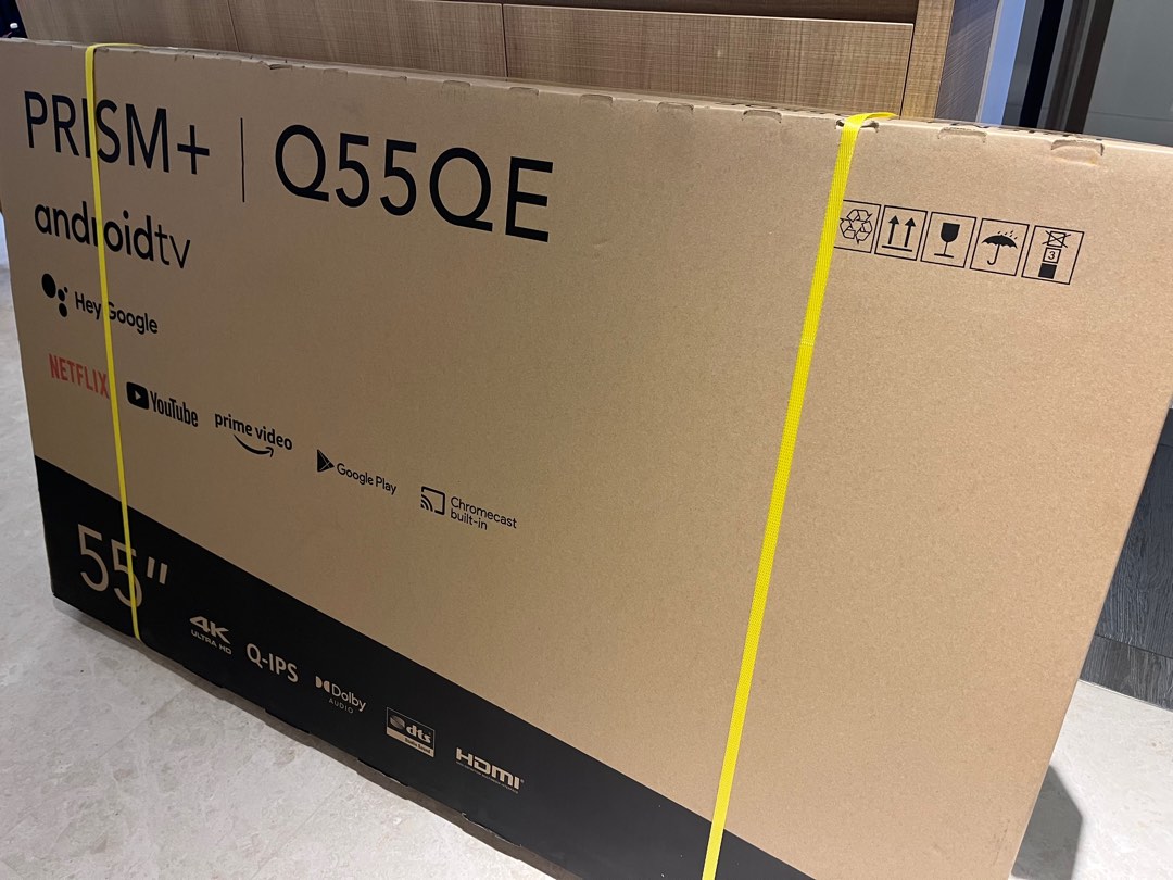Brand new in box!! Prism+ Q55-QE in 4K UHD Smart TV, TV & Home ...