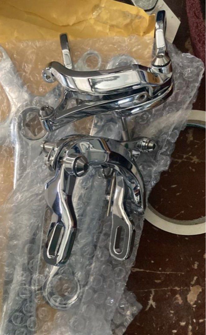 Brompton chrome stock crank and brake caliper, Sports Equipment ...