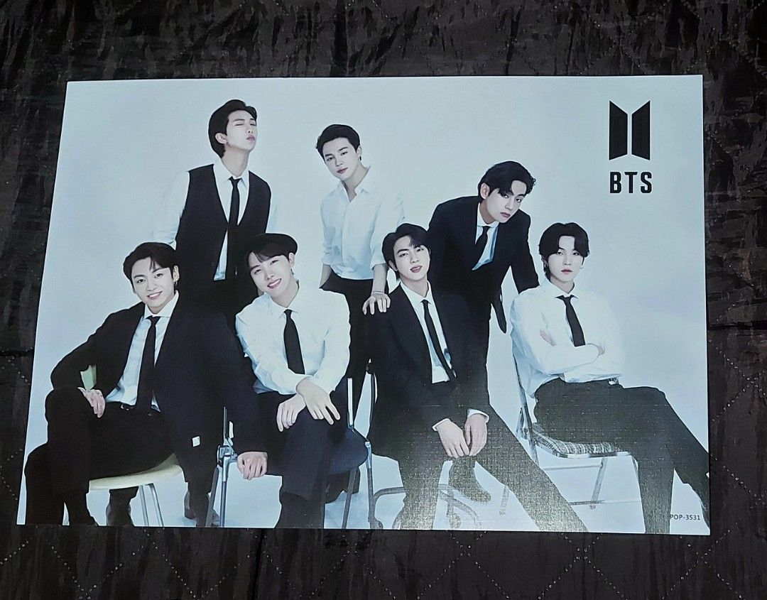 BTS landscape poster, Hobbies & Toys, Memorabilia & Collectibles, K ...