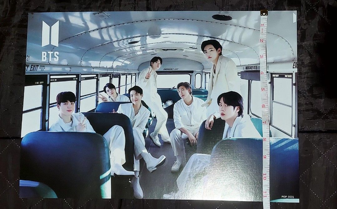 BTS landscape poster, Hobbies & Toys, Memorabilia & Collectibles, K ...