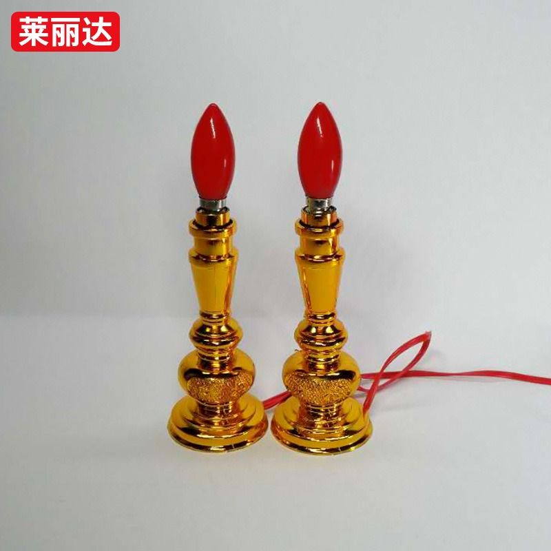Buddha God Table Lamp 神台灯 Lotus Light Led Light Offering Worship Lamp ...