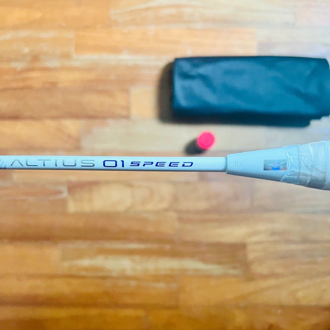 [Bundle] Brand New Mizuno Altius 01 Speed 4u Badminton Racket Made in Japan, Sports Equipment ...