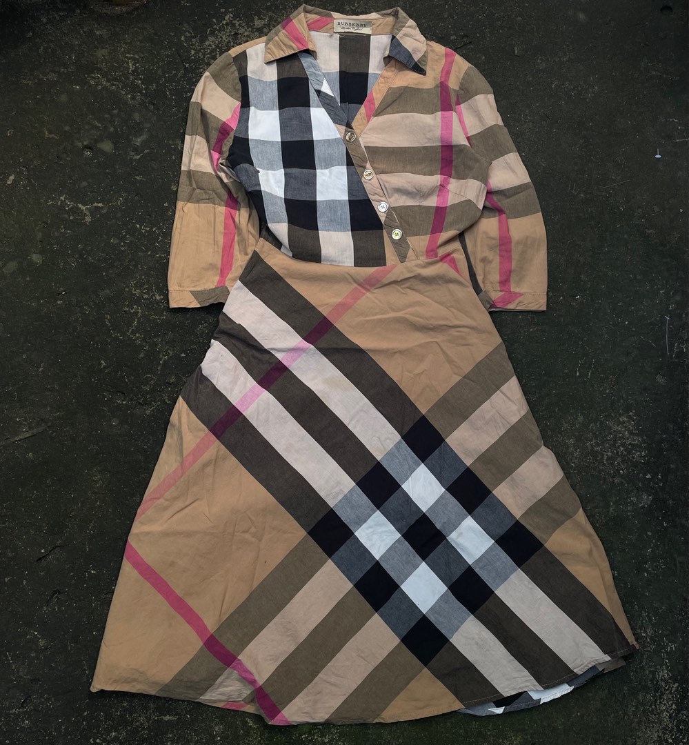 Burberry Dress, Luxury, Apparel on Carousell