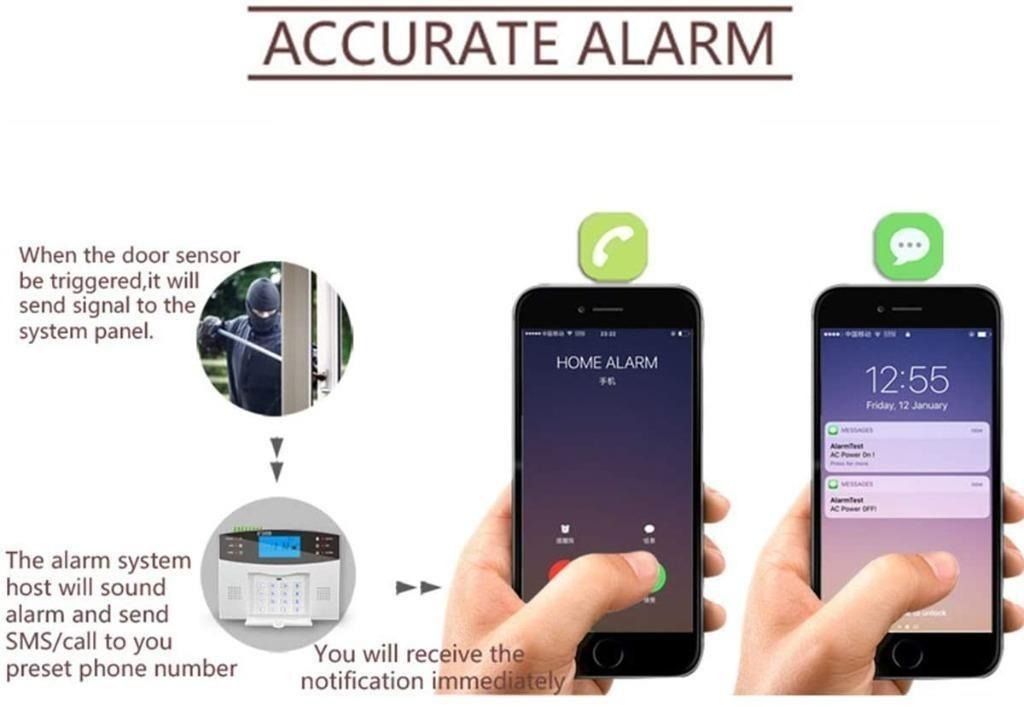 Burglar Alarm House Security System GSM Auto Dial Home Security System ...
