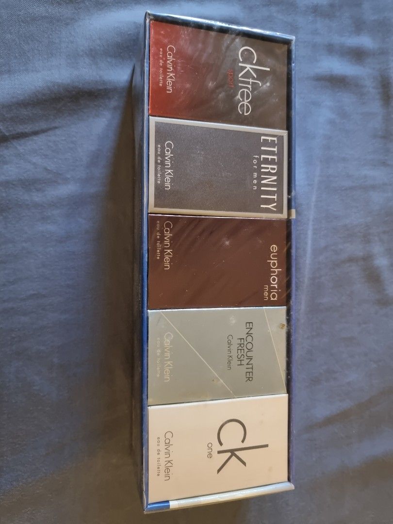 Calvin Klein CK perfume set, Beauty & Personal Care, Fragrance ...