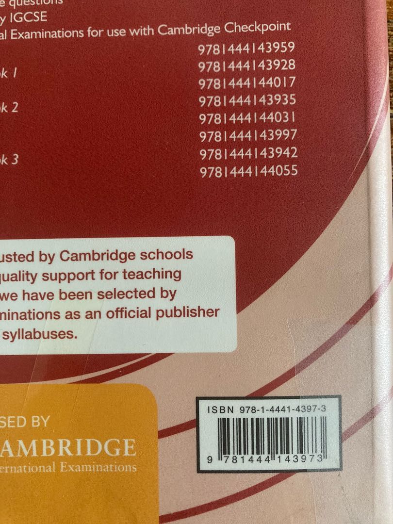 Cambridge Checkpoint Maths 2, Hobbies & Toys, Books & Magazines ...