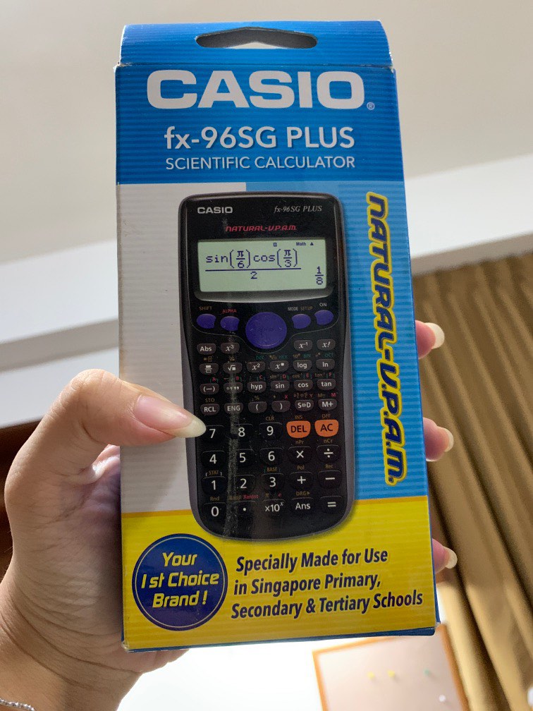 Casio Scientific Calculator fx-96sg plus, never used, Hobbies & Toys ...