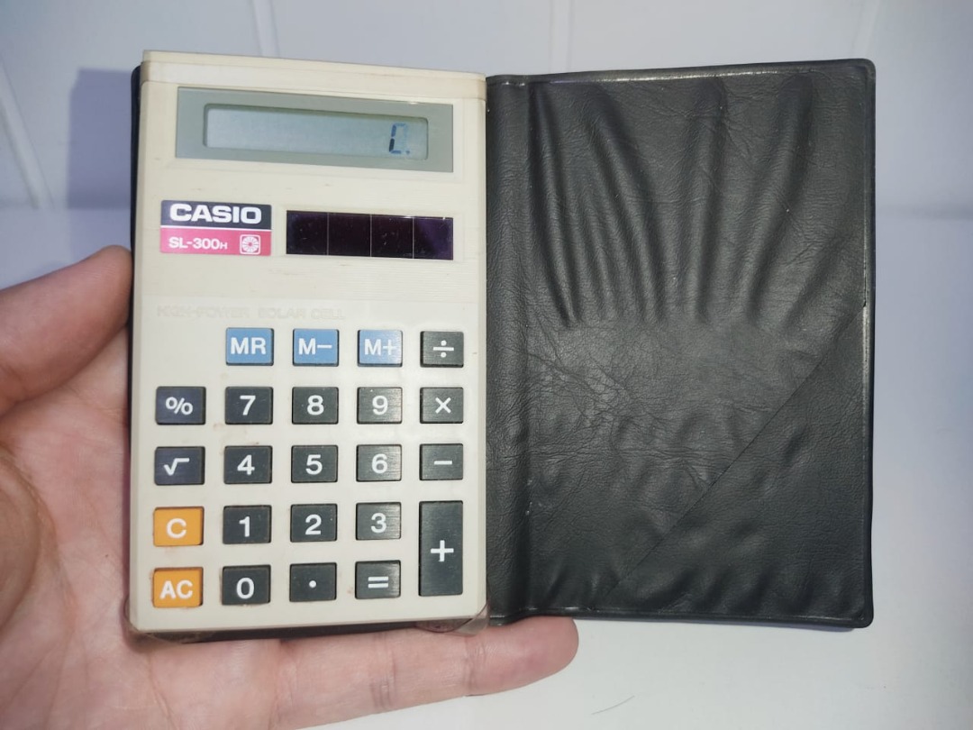 CASIO SL-300H CALCULATOR, Hobbies & Toys, Collectibles & Memorabilia, Vintage Collectibles on ...