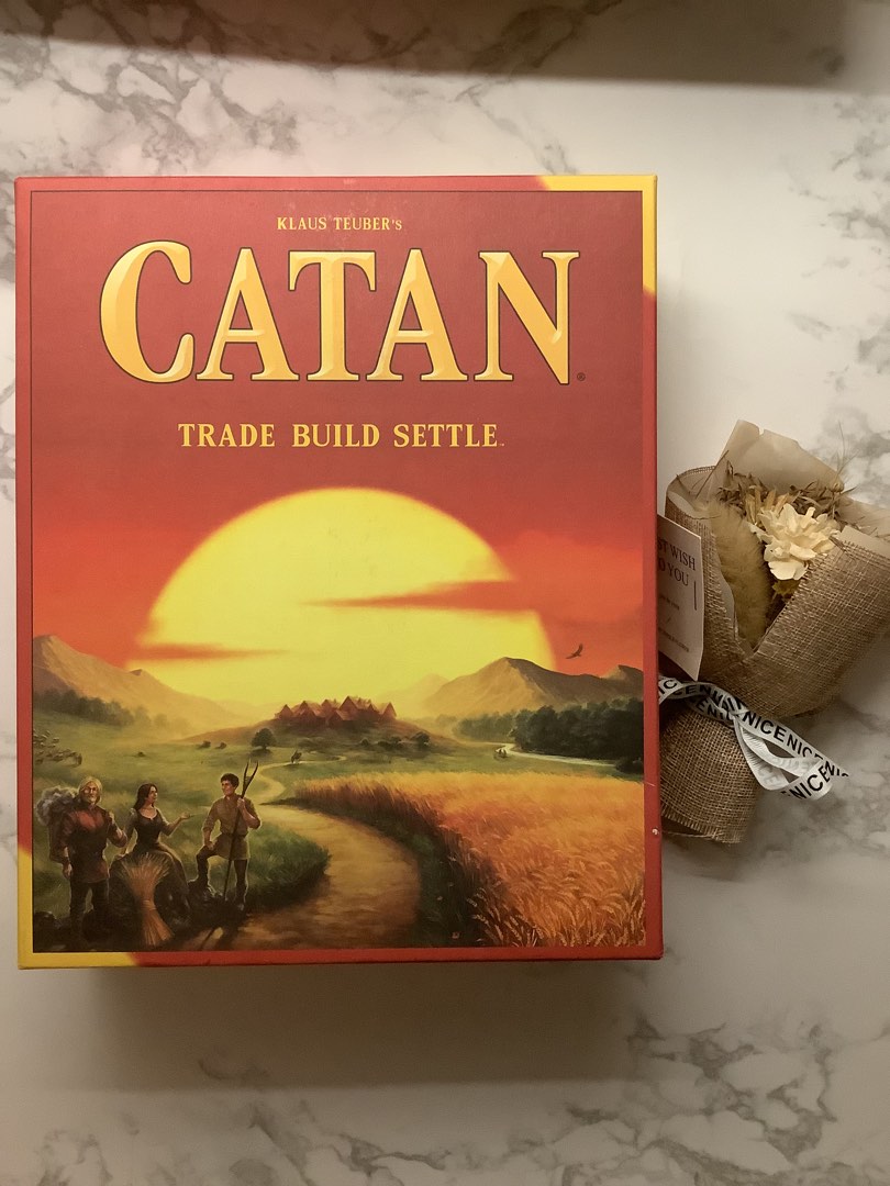 Catan 卡坦島 全新 聖誕party 必備 經典桌遊, 興趣及遊戲, 玩具 & 遊戲類 - Carousell