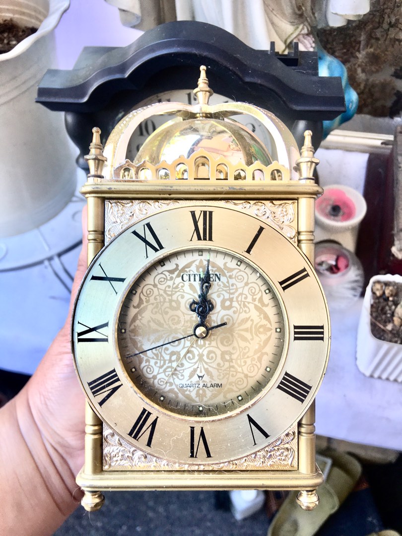 CITIZEN CROWN CLOCK, Furniture & Home Living, Home Decor, Clocks on ...