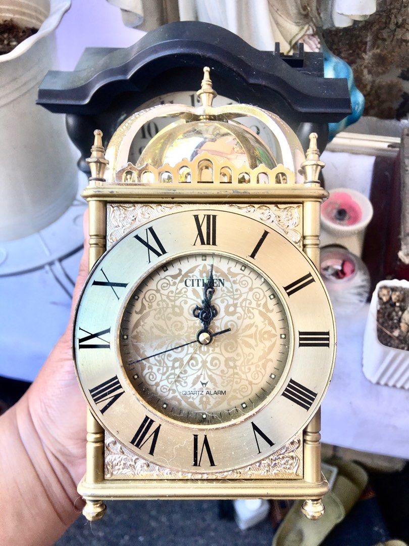 CITIZEN CROWN CLOCK, Furniture & Home Living, Home Decor, Clocks on ...