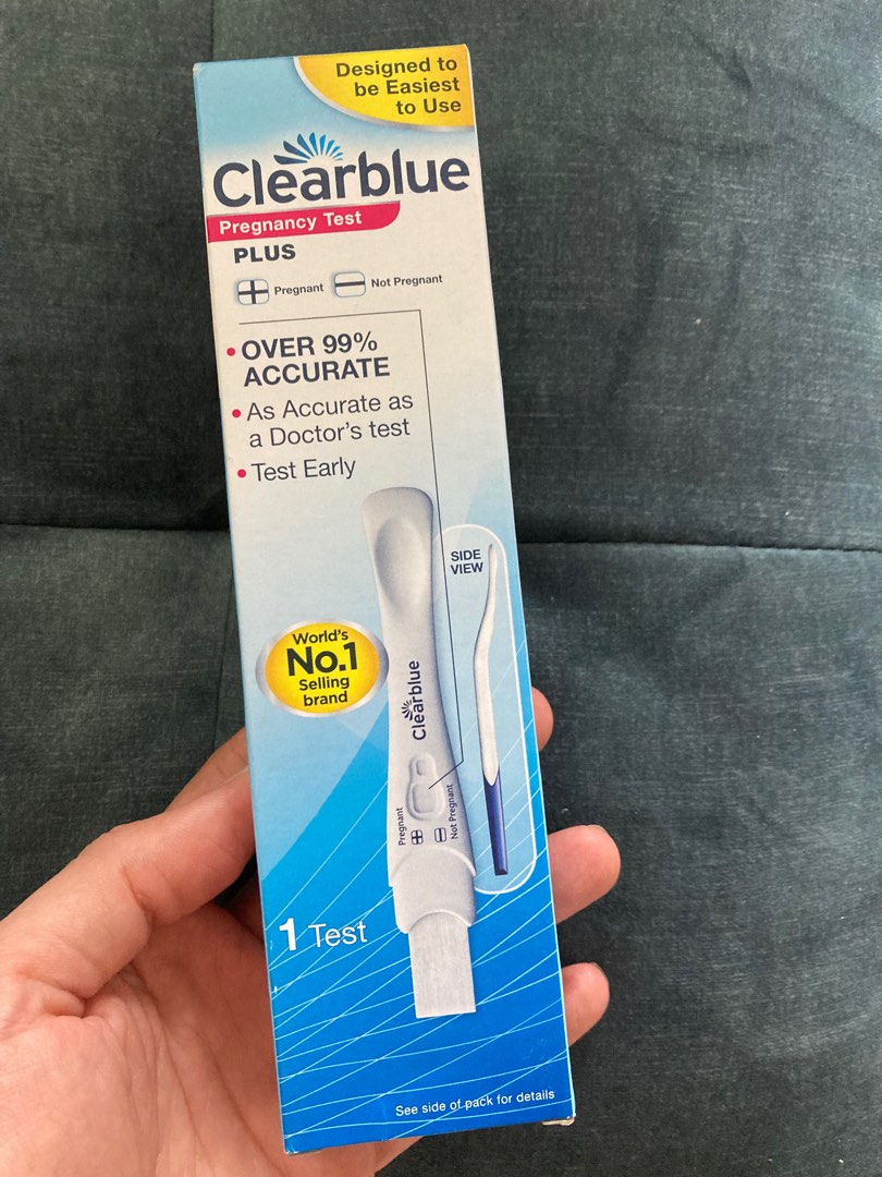 Clearblue Pregnancy Test Plus Kit, Babies & Kids, Maternity Care on ...