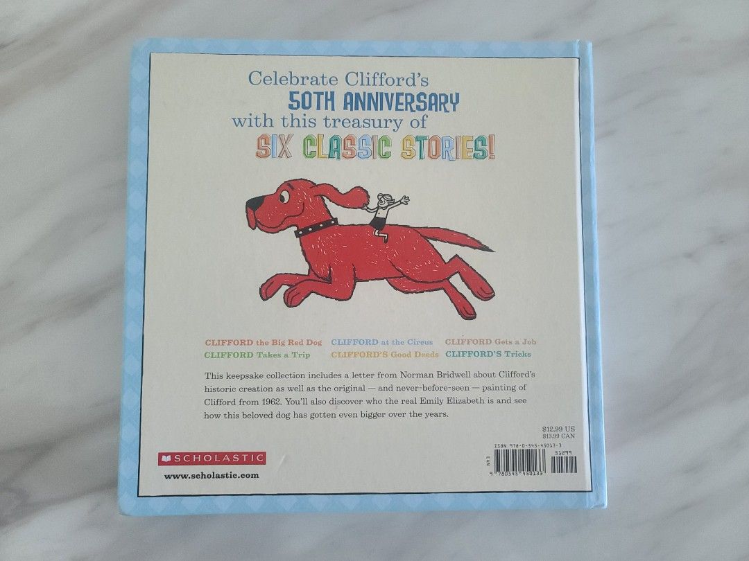 Clifford Collection, 興趣及遊戲, 書本 & 文具, 小朋友書 - Carousell
