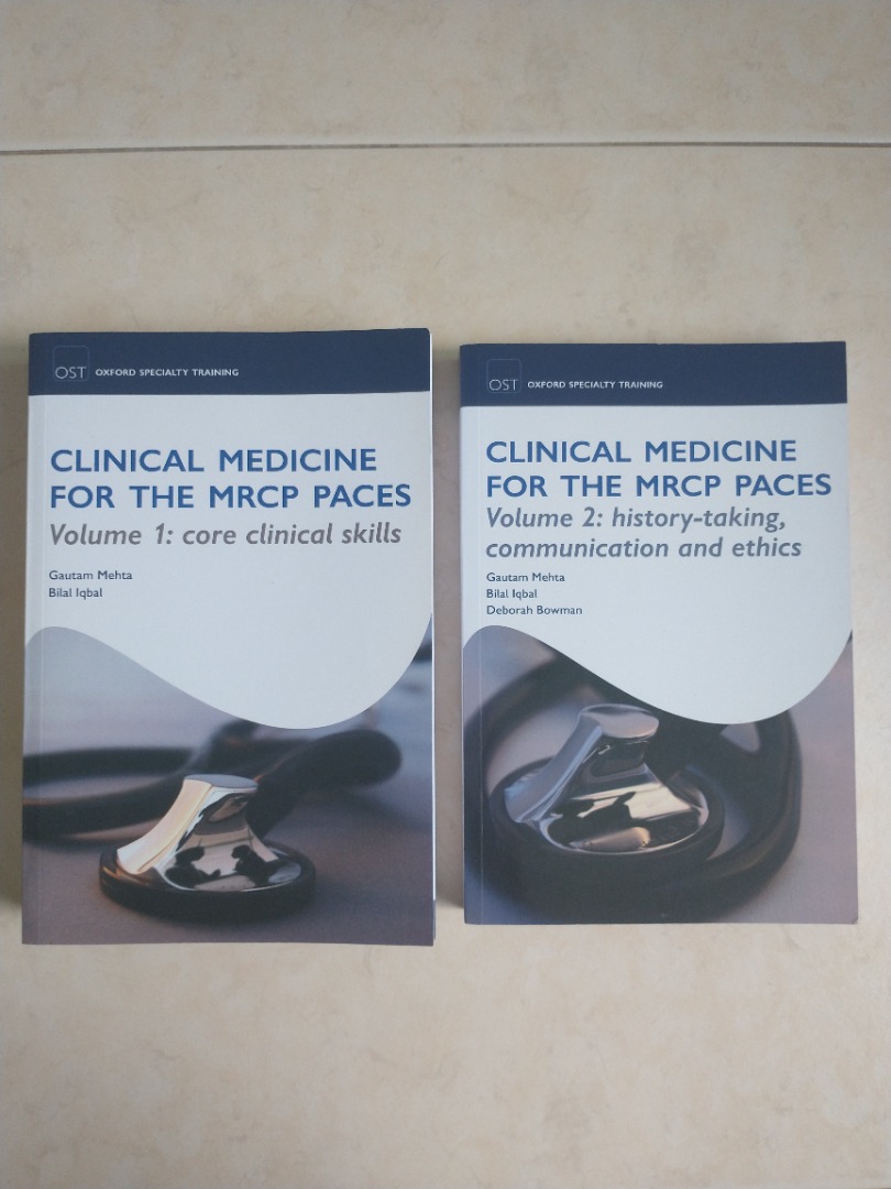 Clinical Medicine for the MRCP PACES: Vol 1 & Vol 2 Pack, Hobbies ...