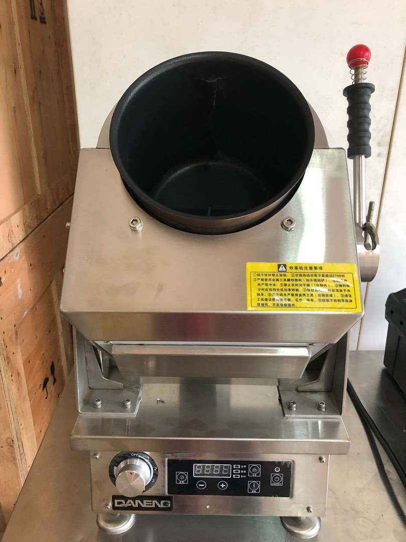 Commercial Automatic Stir-Fry Cooking Station, TV & Home Appliances ...