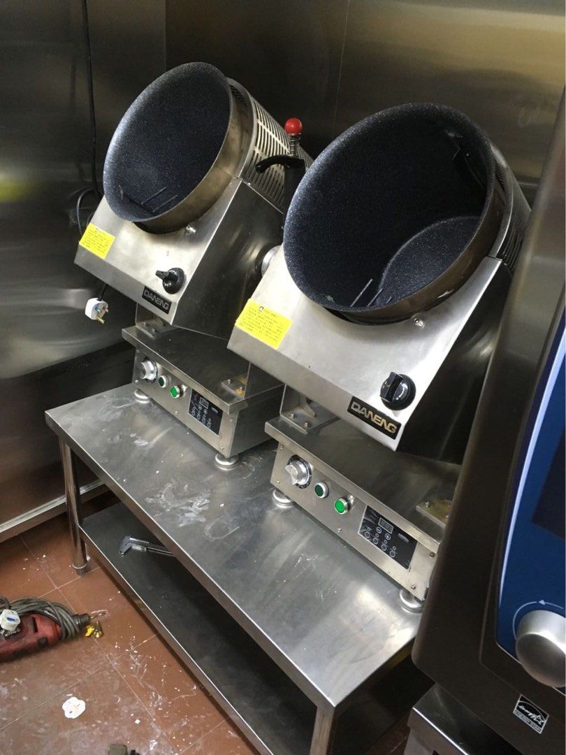 Commercial Automatic Stir-Fry Cooking Station, TV & Home Appliances ...