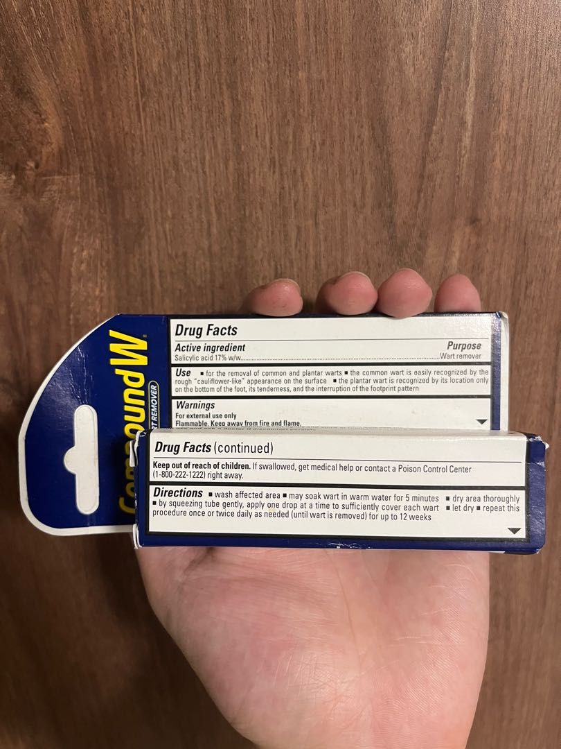 Compound W - Wart / Foot Corn Removal - Fast Acting Gel, Beauty ...