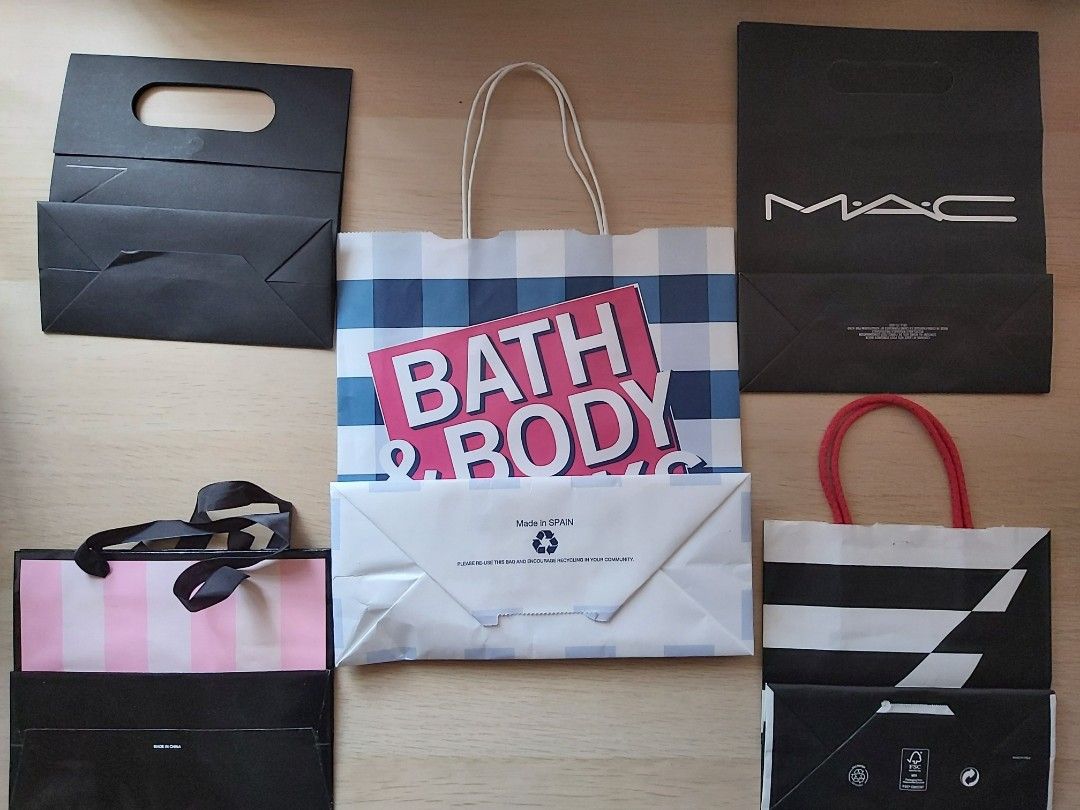 Cosmetic Paper Bag NARS, Victoria Secret, Bath & Body Works, M.A.C ...