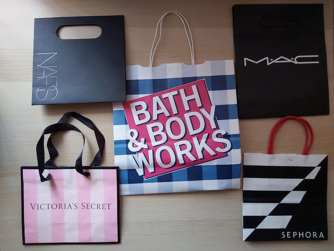 Cosmetic Paper Bag NARS, Victoria Secret, Bath & Body Works, M.A.C ...