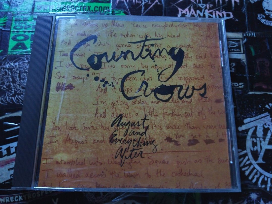 Counting Crows - August and Everything After Alternative Rock CD ...