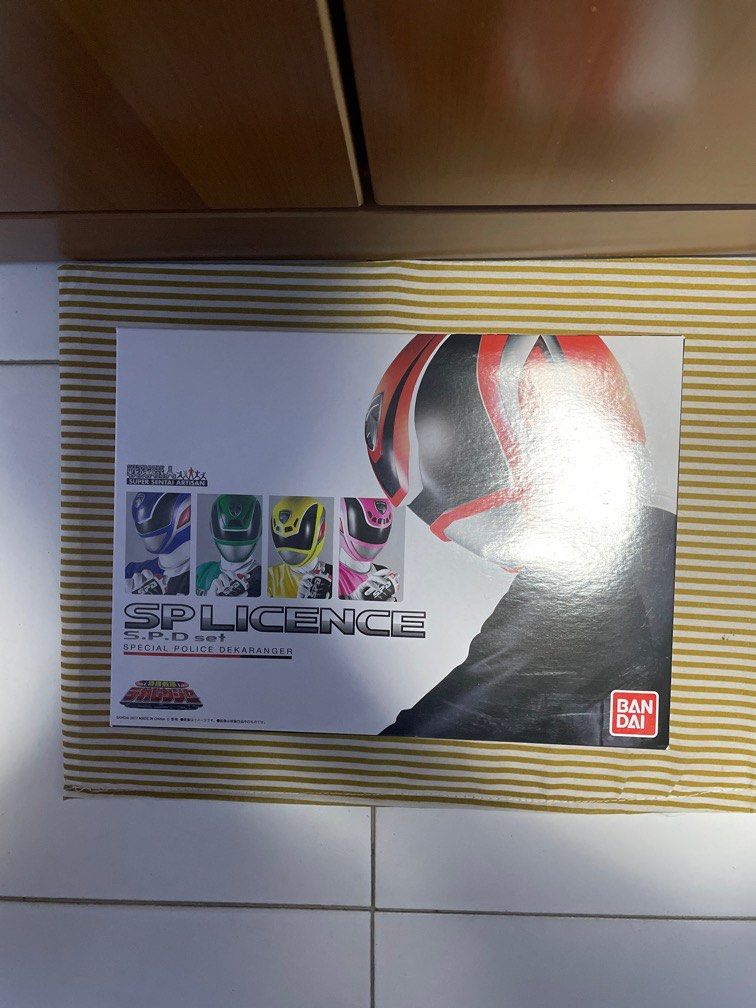 Dekaranger SP License Set (Power Rangers SPD), Hobbies & Toys, Toys ...