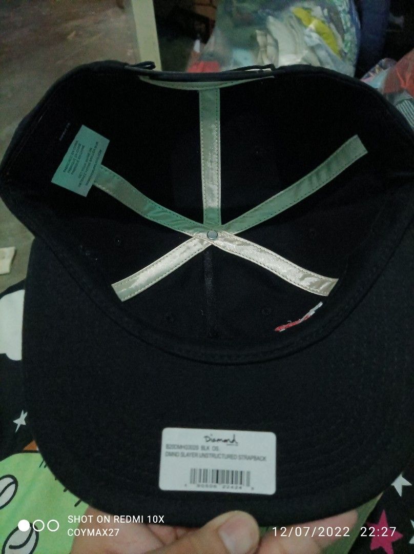 Diamond Slayer, Men's Fashion, Watches & Accessories, Caps & Hats on ...