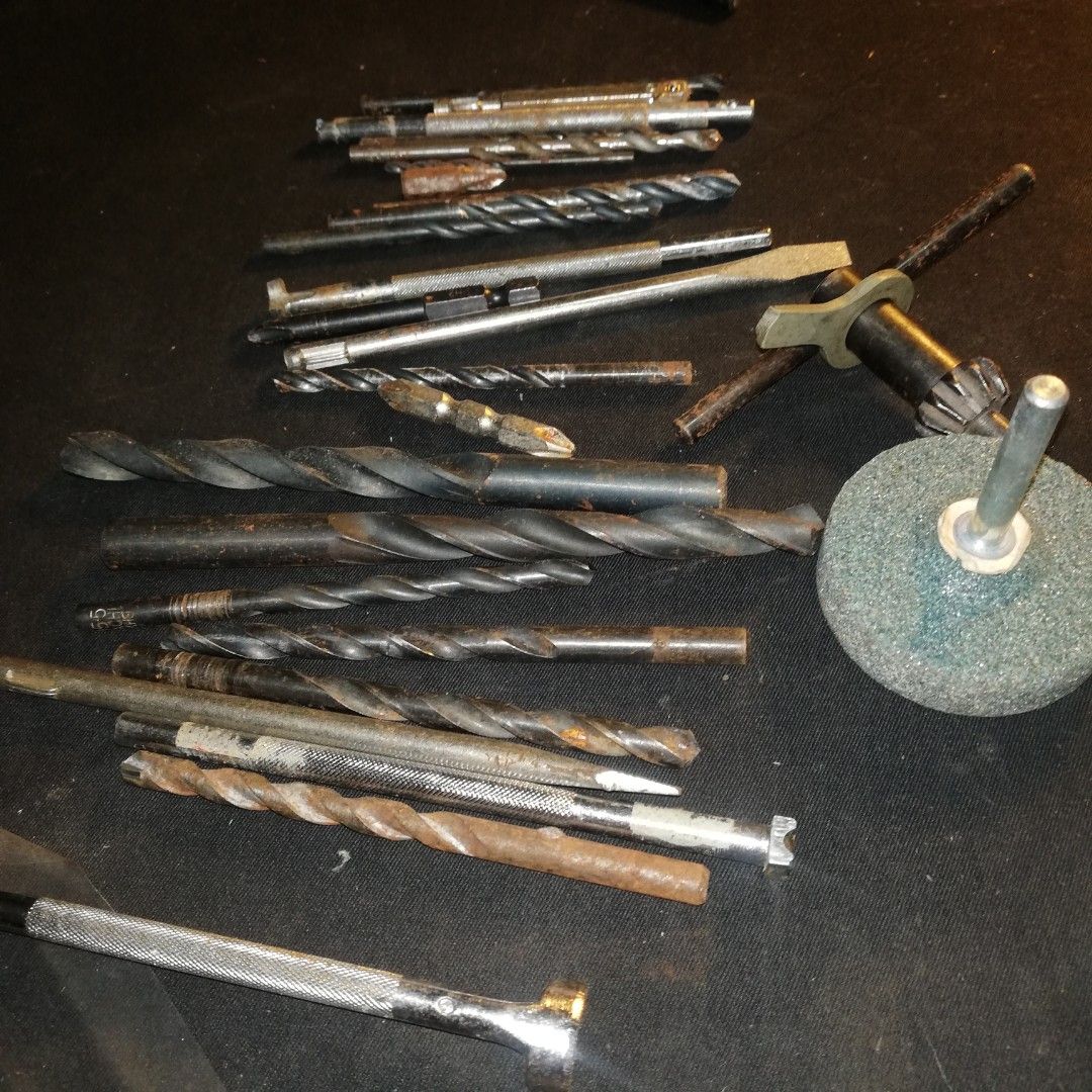 Drill bits, Furniture & Home Living, Home Improvement & Organization ...