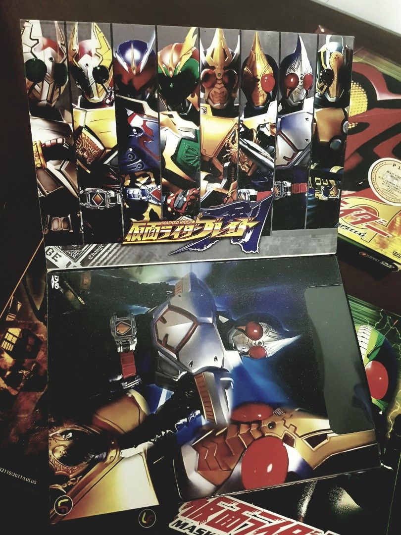 DVD Kamen Rider Blade,G,J & Shin, Hobbies & Toys, Music & Media, CDs ...