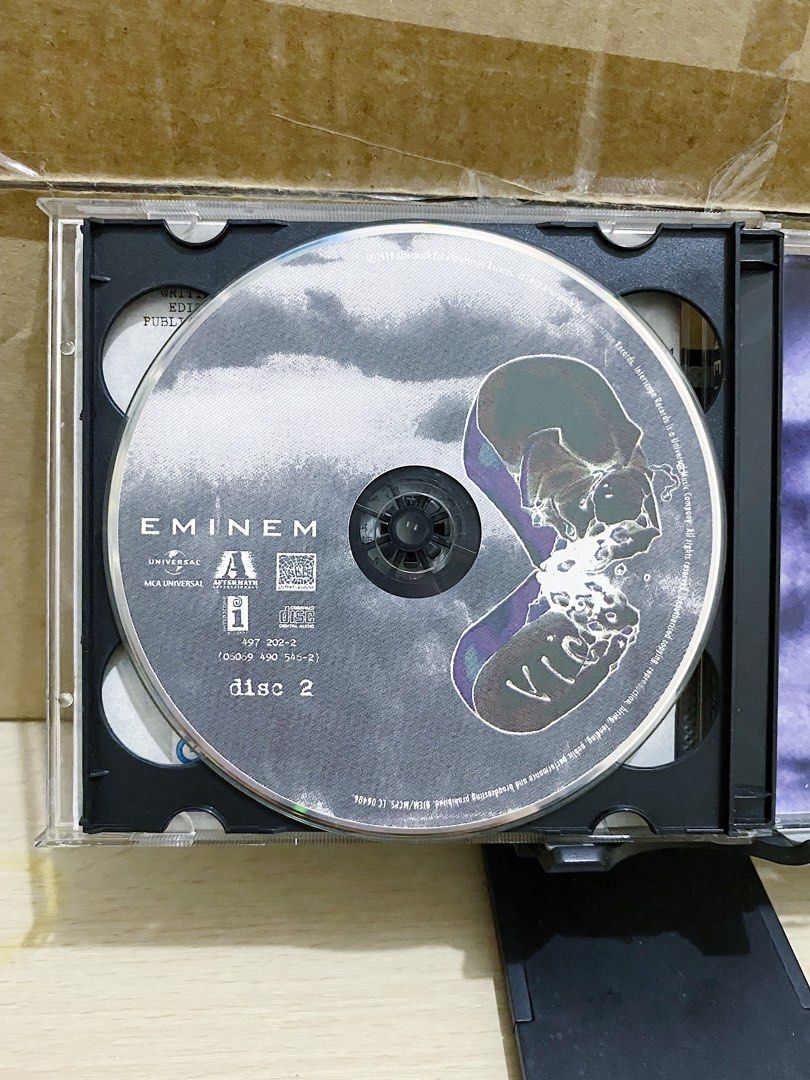 Eminem - The Slim Shady LP Special Edition CD & Video CD-Rom (1999) 2 ...
