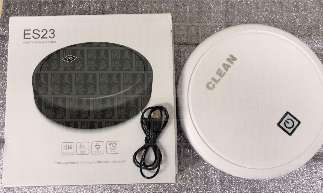 Es23掃地吸塵機 Es23 sweeper robot, 家庭電器, 吸塵機 ＆ 家居清潔電器 - Carousell