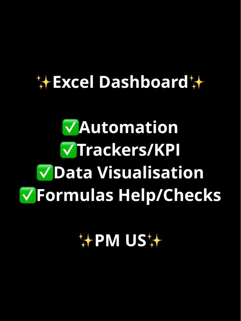 Excel Dashboard / Data Visualisation / KPI Tracker Dashboard Solution (Python Java Javascript ...