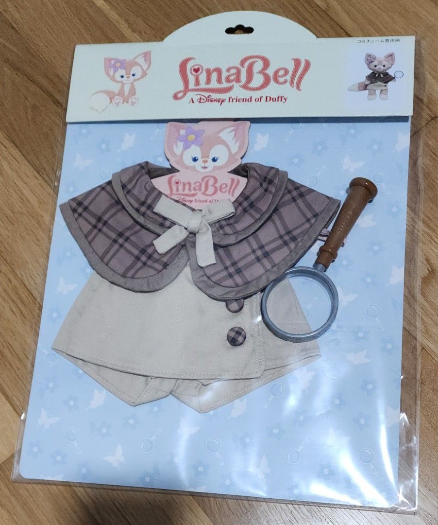 EXCLUSIVE Tokyo DisneySEA Linabell Plush with Dectective Clothing Set ...
