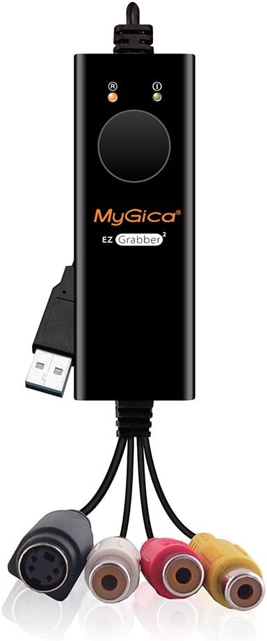 External USB Video Capture Card - MyGica® USB Grabber - Transfer VHS ...