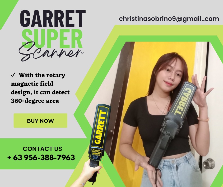 GARRET SUPER SCANNER HAND-HELD, Furniture & Home Living, Security ...