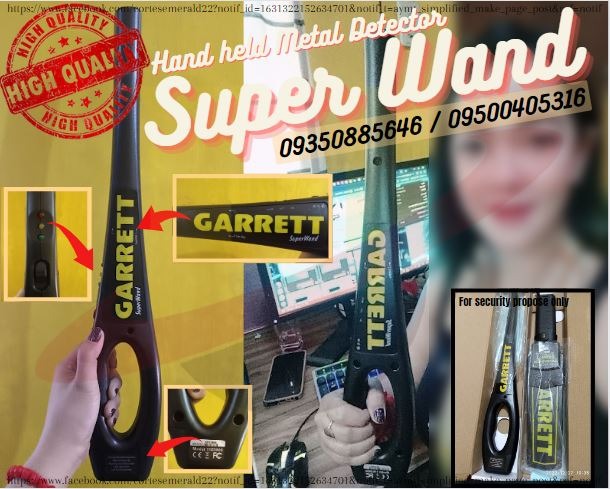 Garrett Super Wand Hand-held detector On hand now!!!!, Furniture & Home ...