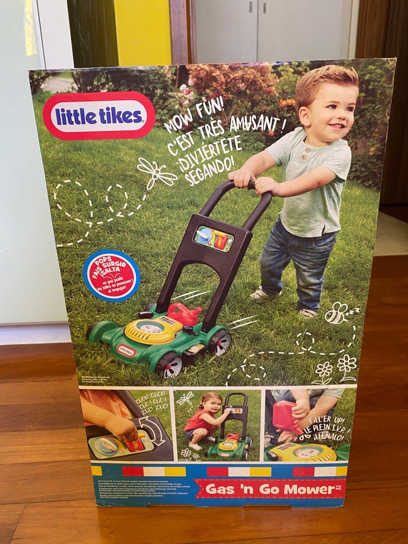 Gas n Go mower pretend play, Hobbies & Toys, Toys & Games on Carousell