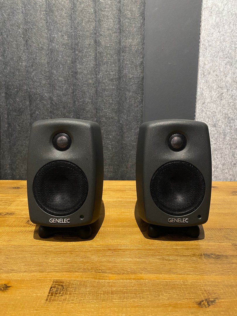 Genelec 8010A active studio monitor speakers, Audio, Soundbars ...