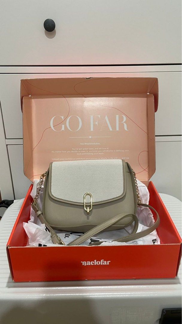 Go Far Naelofar crossbody, Women's Fashion, Bags & Wallets, Cross-body ...