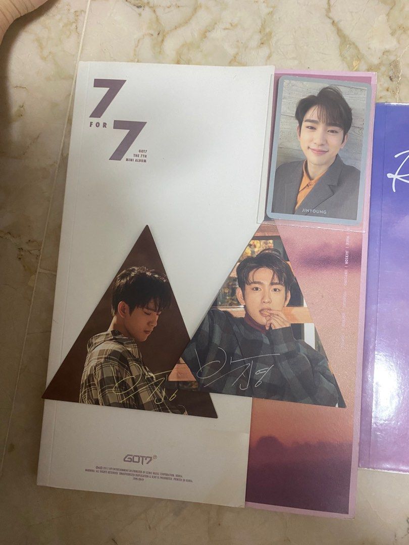 GOT7 7 for 7 album jinyoung pc photocard, Hobbies & Toys, Memorabilia & Collectibles, K-Wave on ...