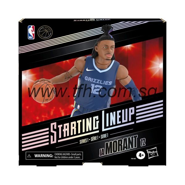 Hasbro Starting Lineup Series 1 - NBA Series - Ja Morant, Hobbies ...