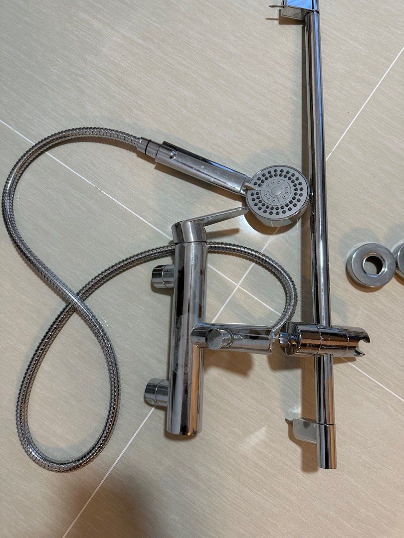 HDB BTO Shower Apparatus, Furniture & Home Living, Bathroom & Kitchen ...