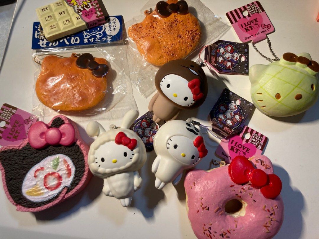 Hello Kitty Squishy, Hobbies & Toys, Toys & Games on Carousell