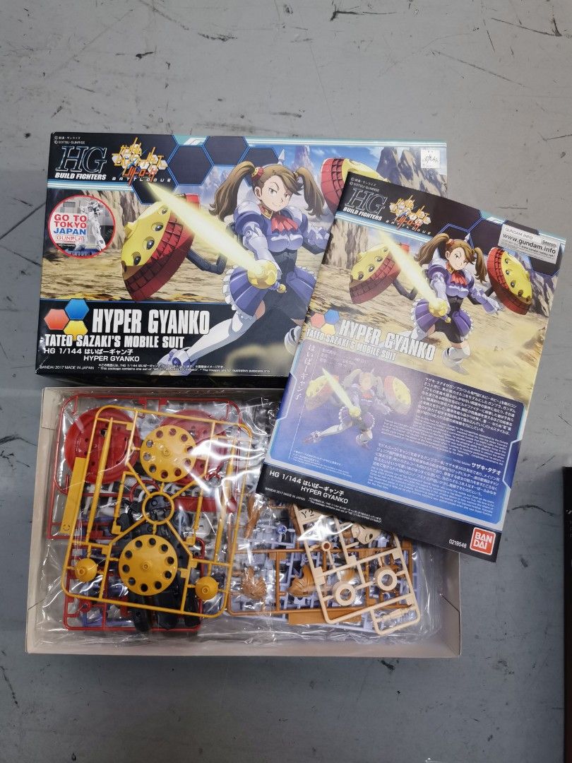 HG 1/144 Hyper Gyanko (HGBF) Gundam Build Fighters, Hobbies & Toys ...