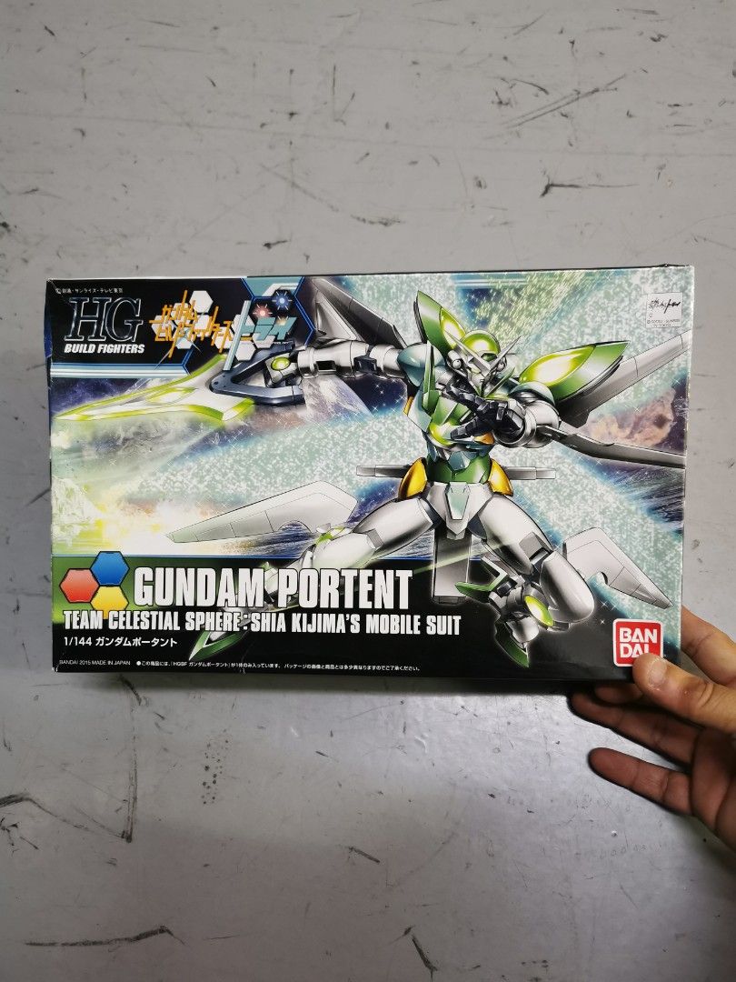 HGBF 1/144 Gundam Portent (Gundam Build Fighter's Try), Hobbies & Toys ...