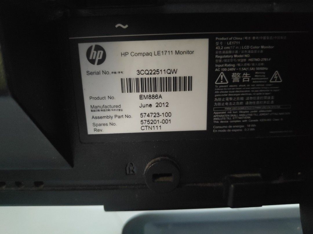 HP monitor, Computers & Tech, Desktops on Carousell