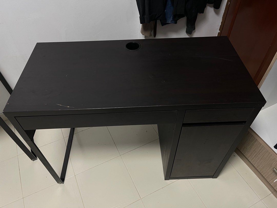 IKEA MICKE TABLE (USED), Furniture & Home Living, Furniture, Tables ...