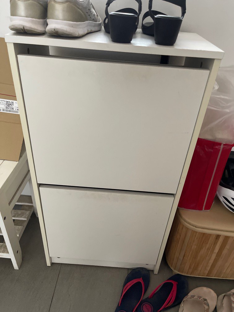 Ikea show rack, Furniture & Home Living, Furniture, Shelves, Cabinets ...