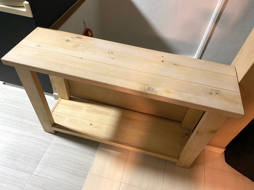 IKEA Walkway / Wooden Console Table, Furniture & Home Living, Furniture ...