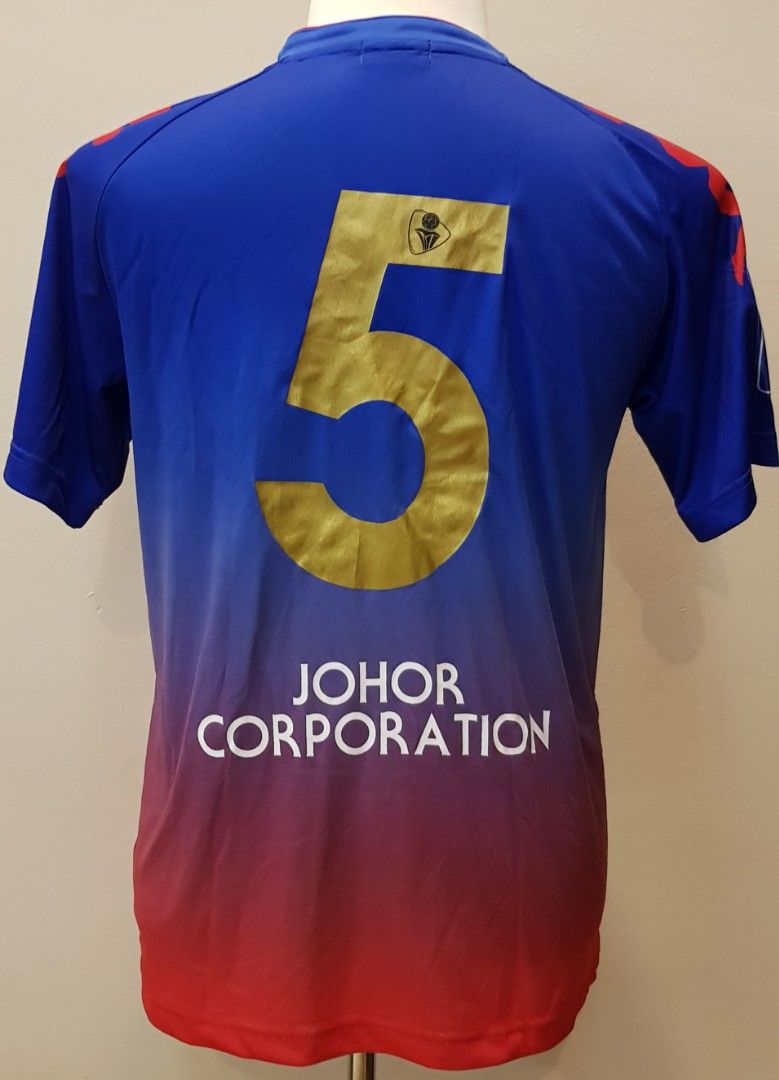 JDT FC Home Jersey (2013) - Malaysia Soccer League Club, Men's Fashion ...